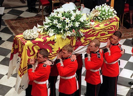 September 6 1997 Princess Diana’s funeral watched by 2.5 billion people ...